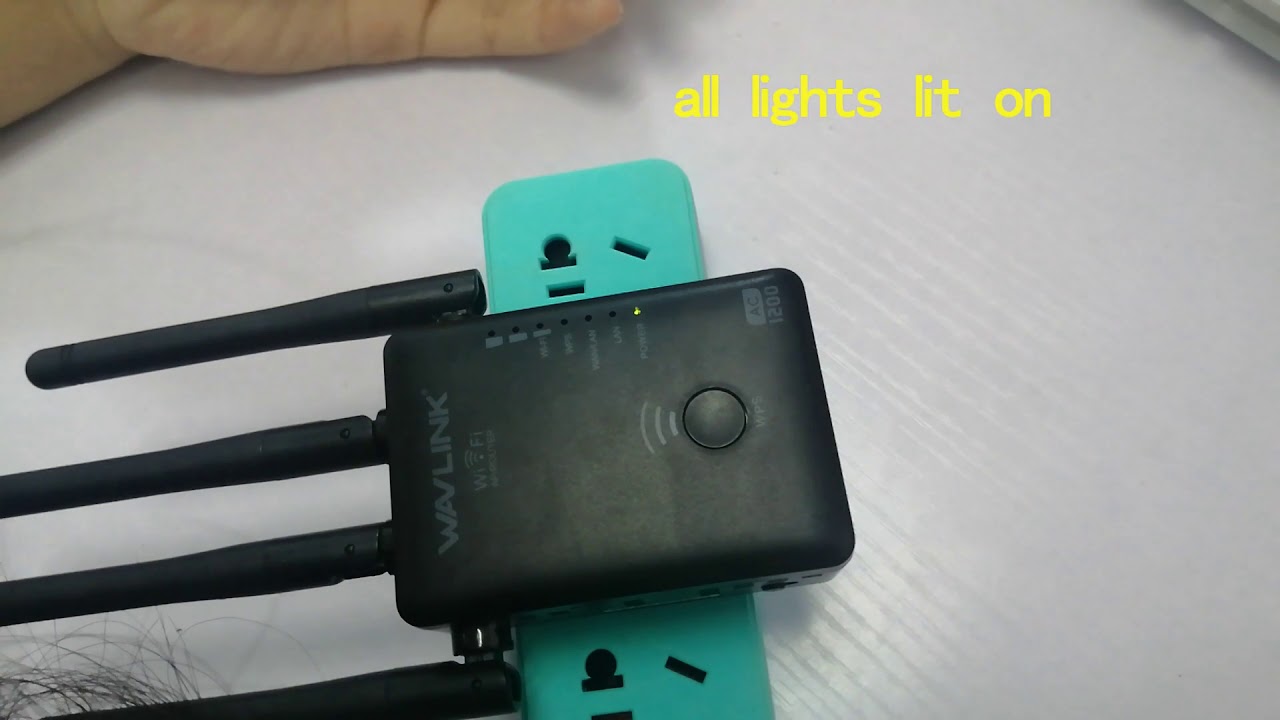 WAVLINK 1200M WIFI EXTENDER RESET - YouTube