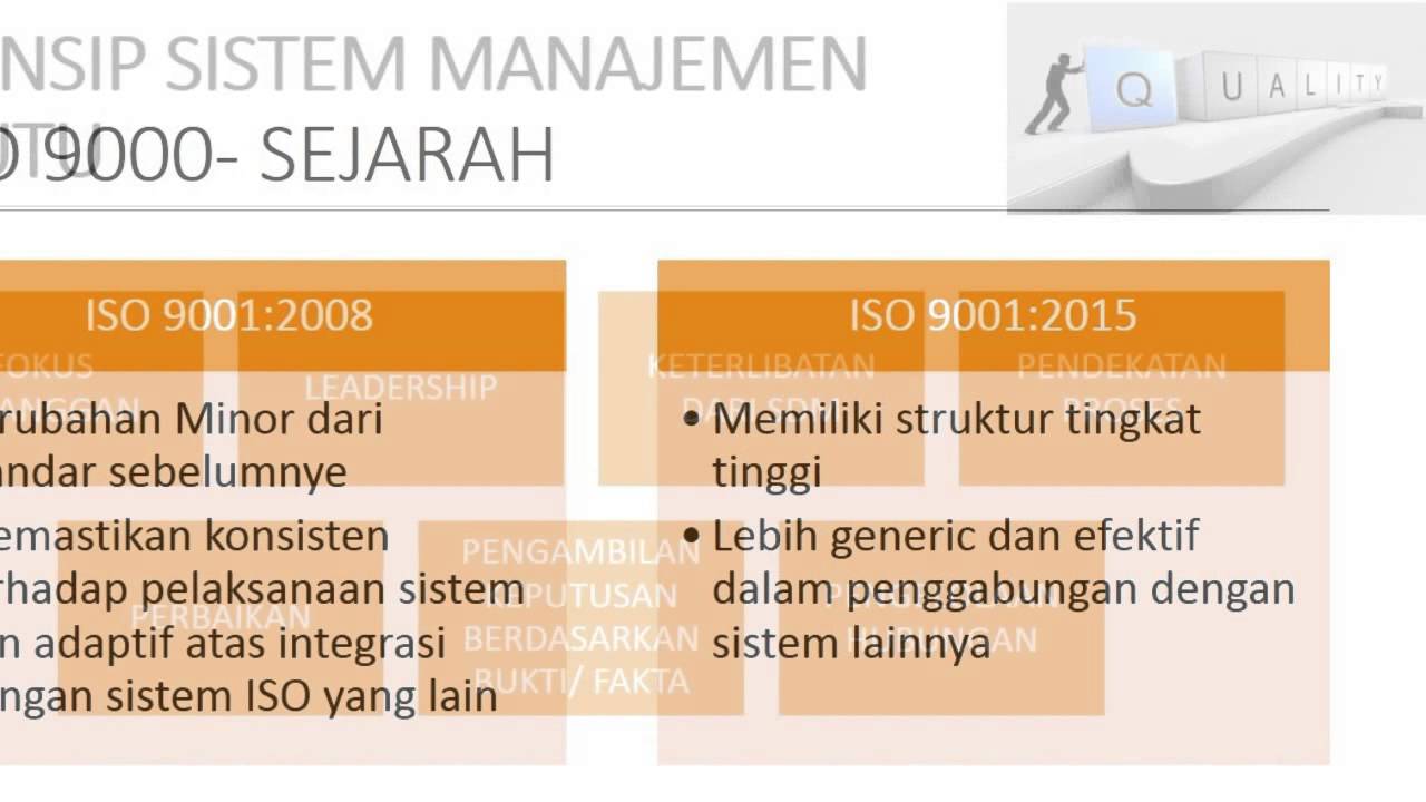 Konsultan ISO 9001:2015 (08129369926) - YouTube