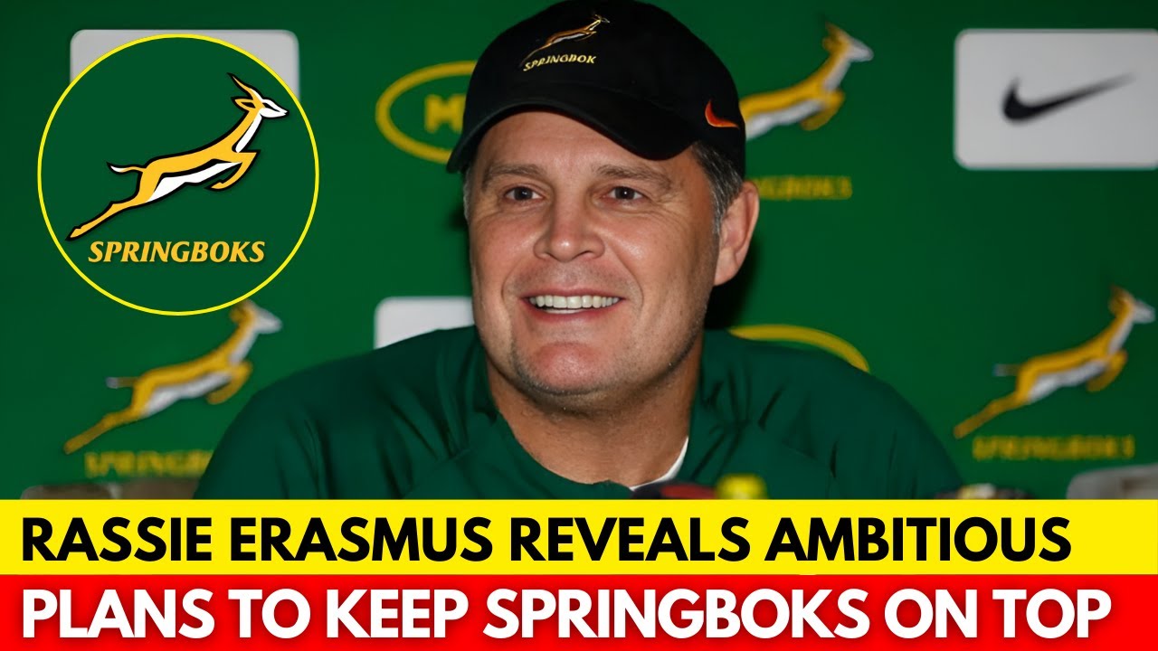 🚨😱RASSIE ERASMUS PROMISES REVOLUTION IN SPRINGBOKS' STRATEGY ...