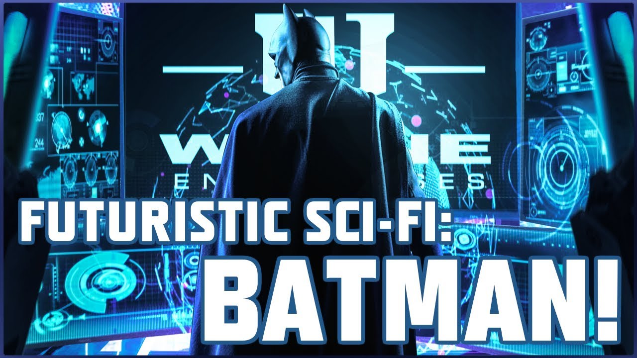 CYBERPUNK SCI-FI BATMAN COMPOSITION *SPEED-ART* - YouTube