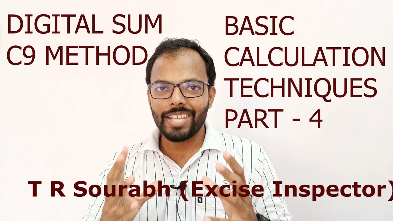Basic calculation TRICKS - 4 || DIGITAL SUM (बीजांक) || for SSC/BANK ...