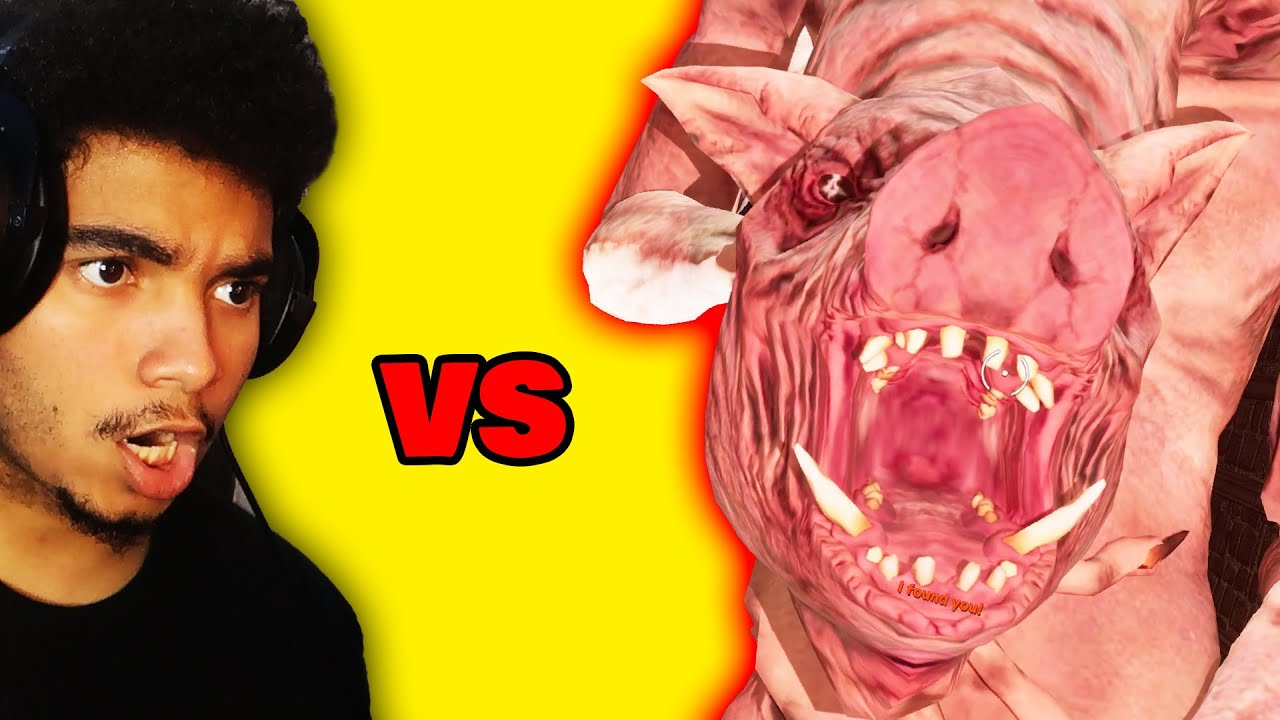 SCARY Pig Monster! (Fortnite Labyrinth Of Nightmares) - YouTube