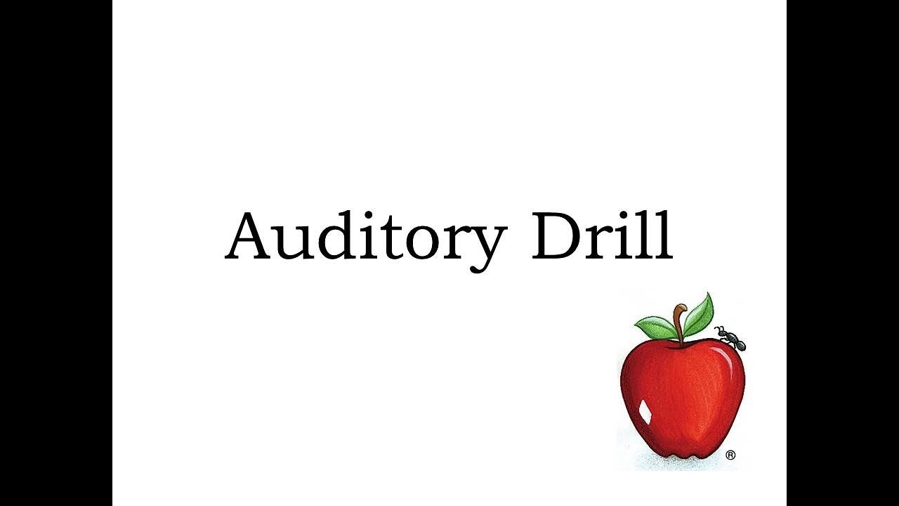 VoWac: Auditory Drill - YouTube
