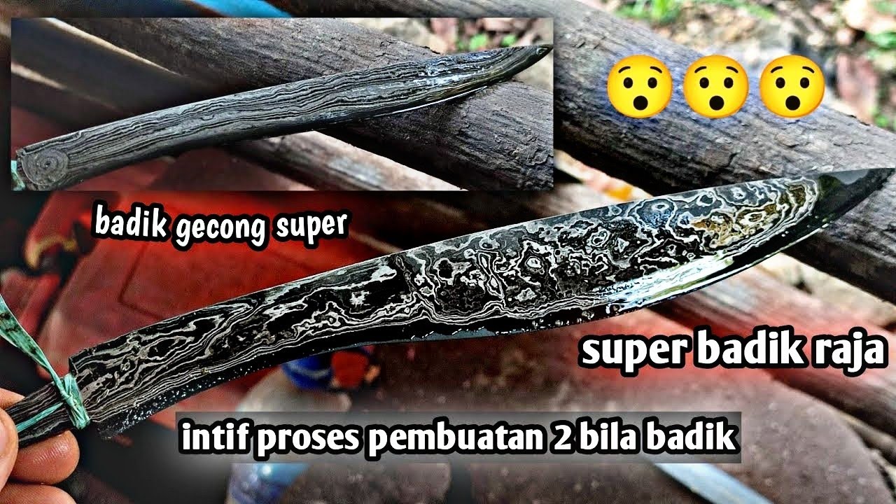 full proses tempah 2 badik raja & gecong bahan lemme senangke dari ...