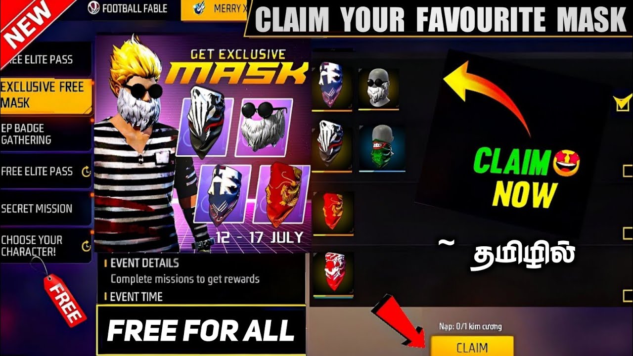 Claim Your Favorite Mask 6th Anniversary Special Event full details in ...