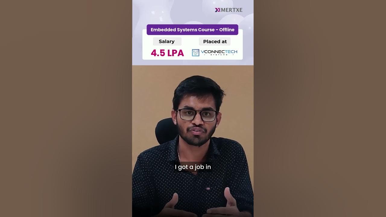 Best EMBEDDED SYSTEMS Training Institute | Buneboina Pavan Kalyan Placed at VConnecTech Systems ...