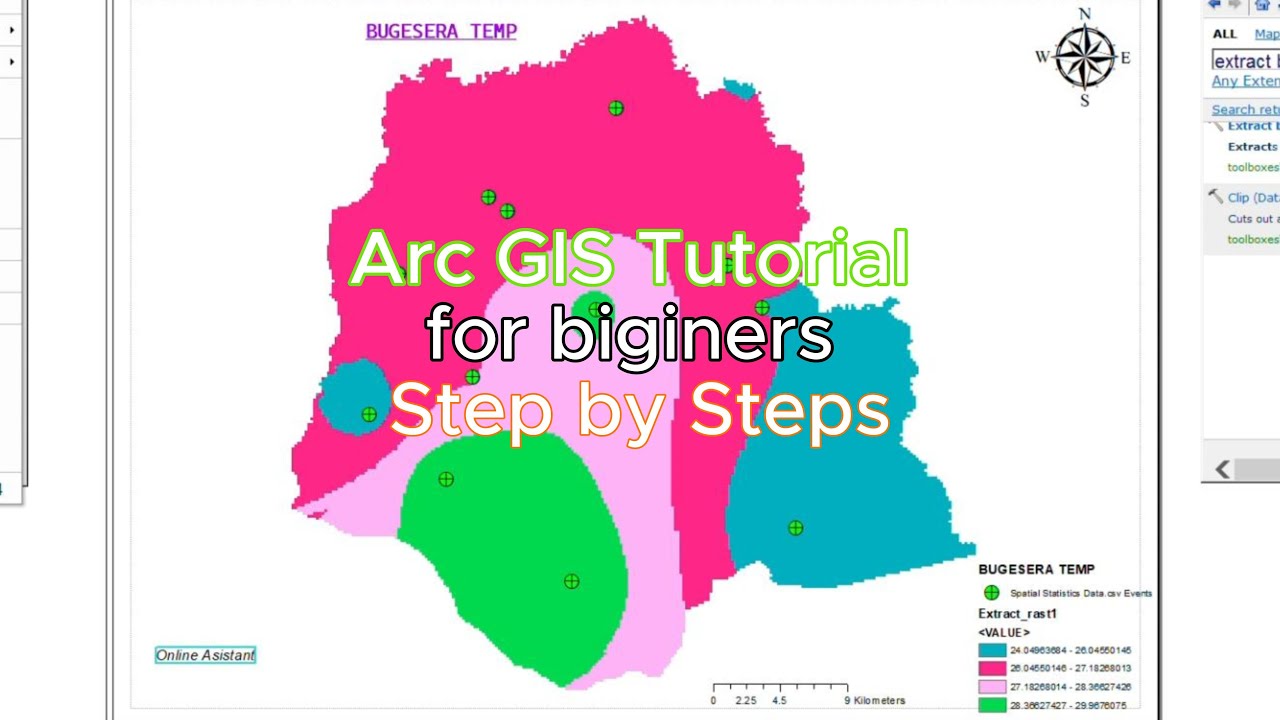 Arc GIS Tutorial for beginner Step By Step - YouTube