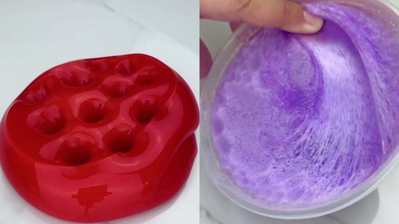 Oddly Slime Satisfaction Asmr Most Relaxing And Satisfying Asmr Slime