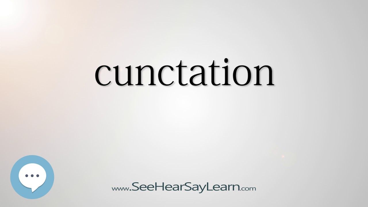cunctation - Smart & Obscure English Words Defined 🗣🔊 - YouTube