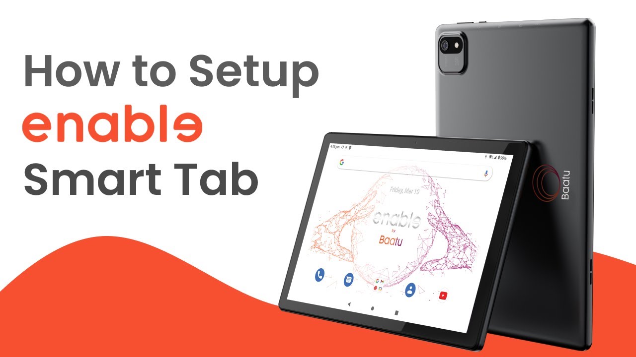 How to setup Enable Smart Tablet by Baatu - YouTube