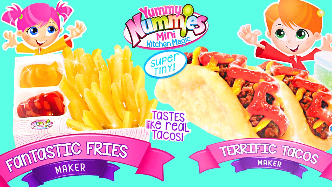 Yummy Nummies Increibles Tacos Y Papas Fritas Fantasticas!! Preparando ...