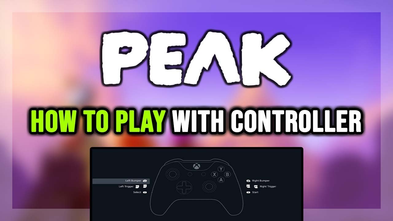 How to Play PEAK With a Controller on PC! - YouTube