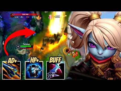 WILD RIFT POPPY TOP | BUILD SUNDERED SKY x ECLIPSE VERY STRONG - YouTube