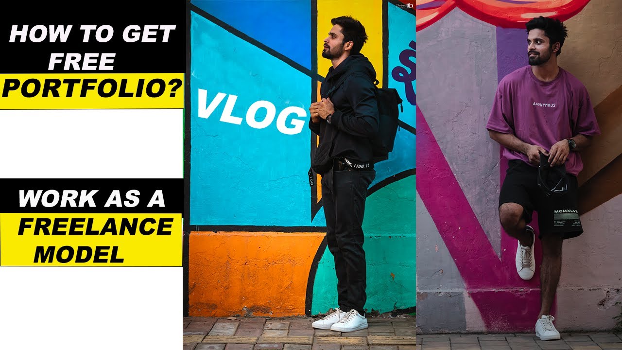 How to Get Free Portfolio | How to Become A Freelance Model | Tips how ...