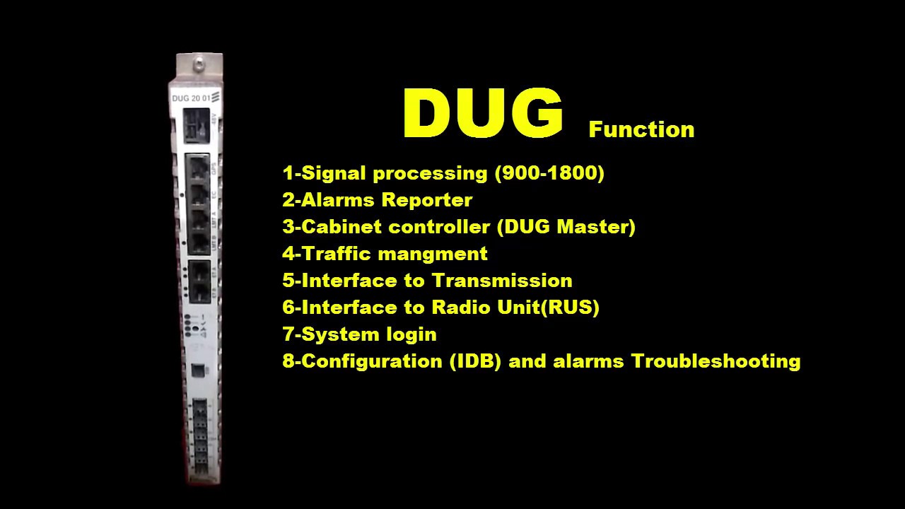 Ericsson DUG Presentation - YouTube