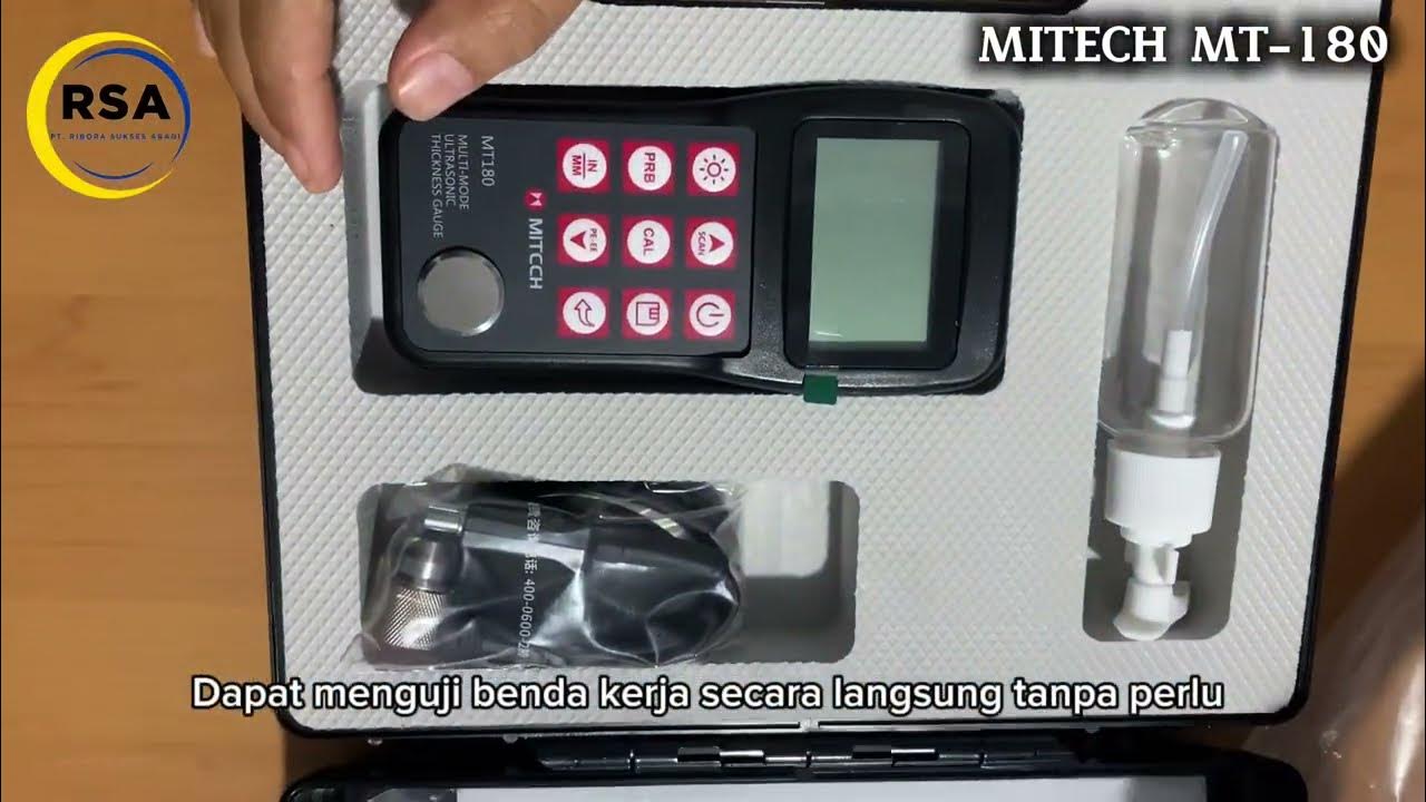 Alat Ukur Ketebalan Multi Mode Mitech MT 180 (Ultrasonic Thickness Gauge) - YouTube