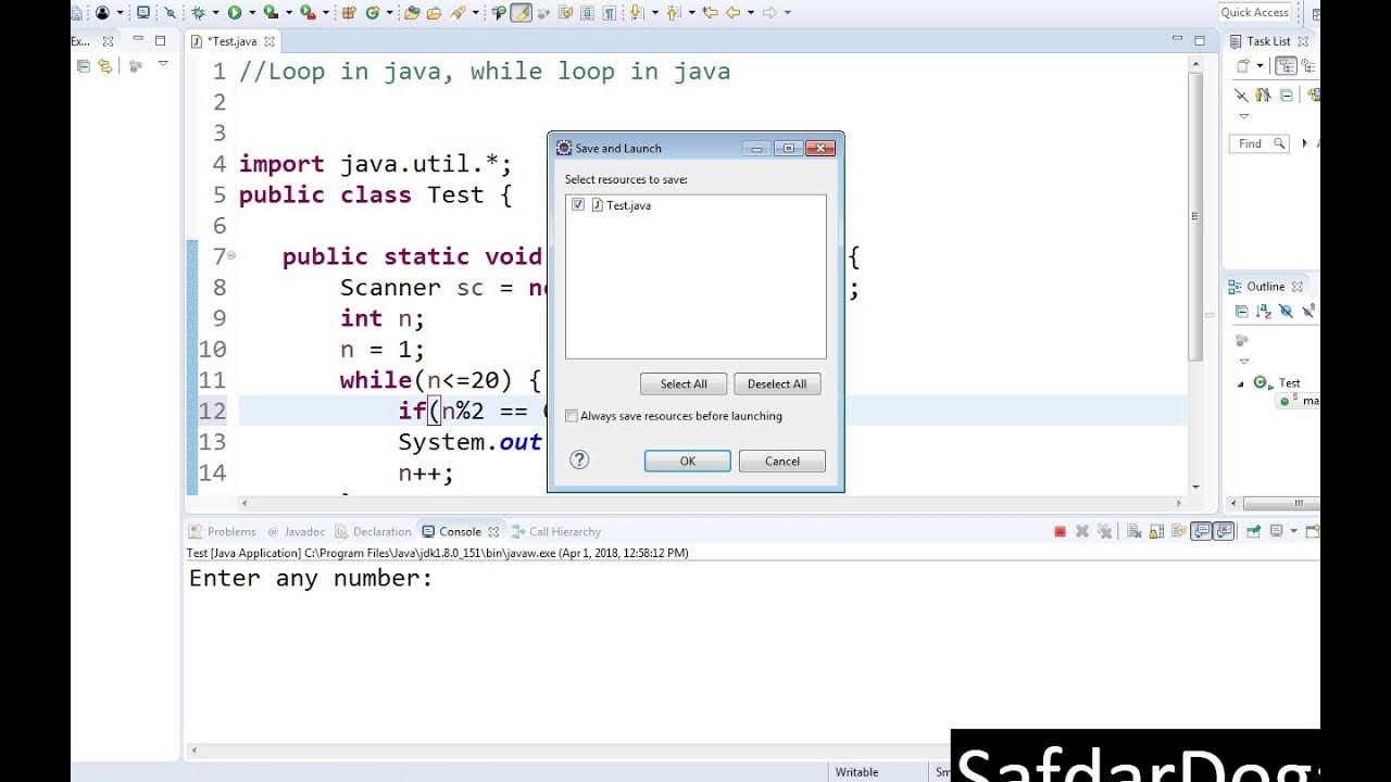 Java Programming Tutorial 18 Loops and While Loop in java Step by Step(Urdu/Hindi) - YouTube