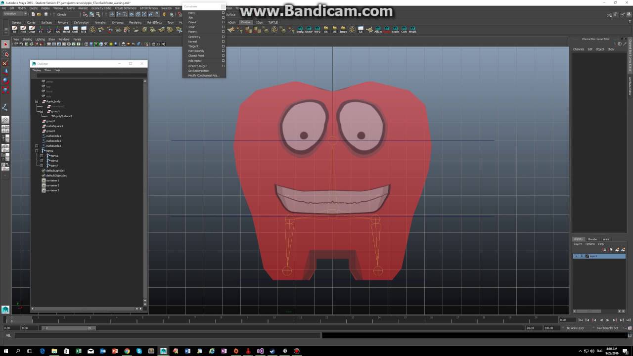 How to export Maya model into Unity - YouTube
