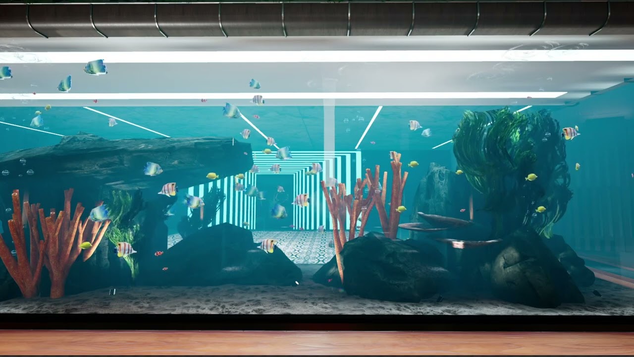 Fish Tank Unreal Engine Test - YouTube