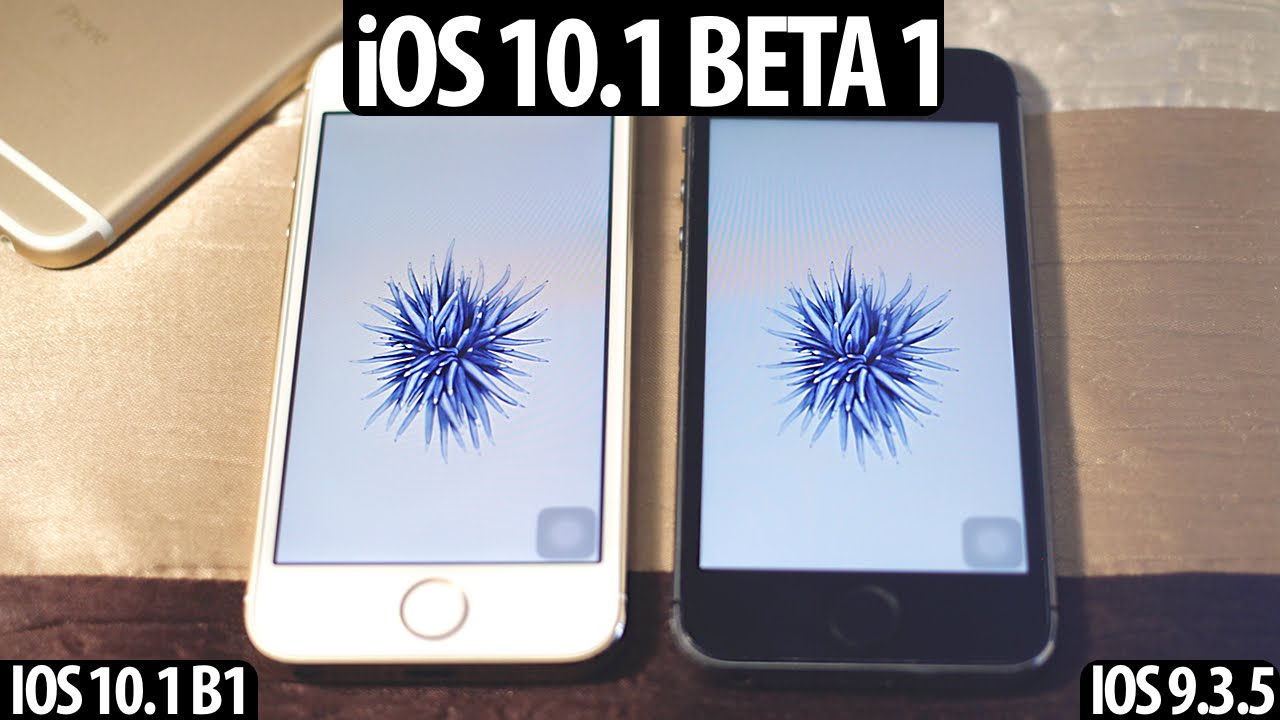 iPhone 5S - iOS 10.1 vs. iOS 9.3.5 Speed Test + Benchmark! #IOS101 # ...