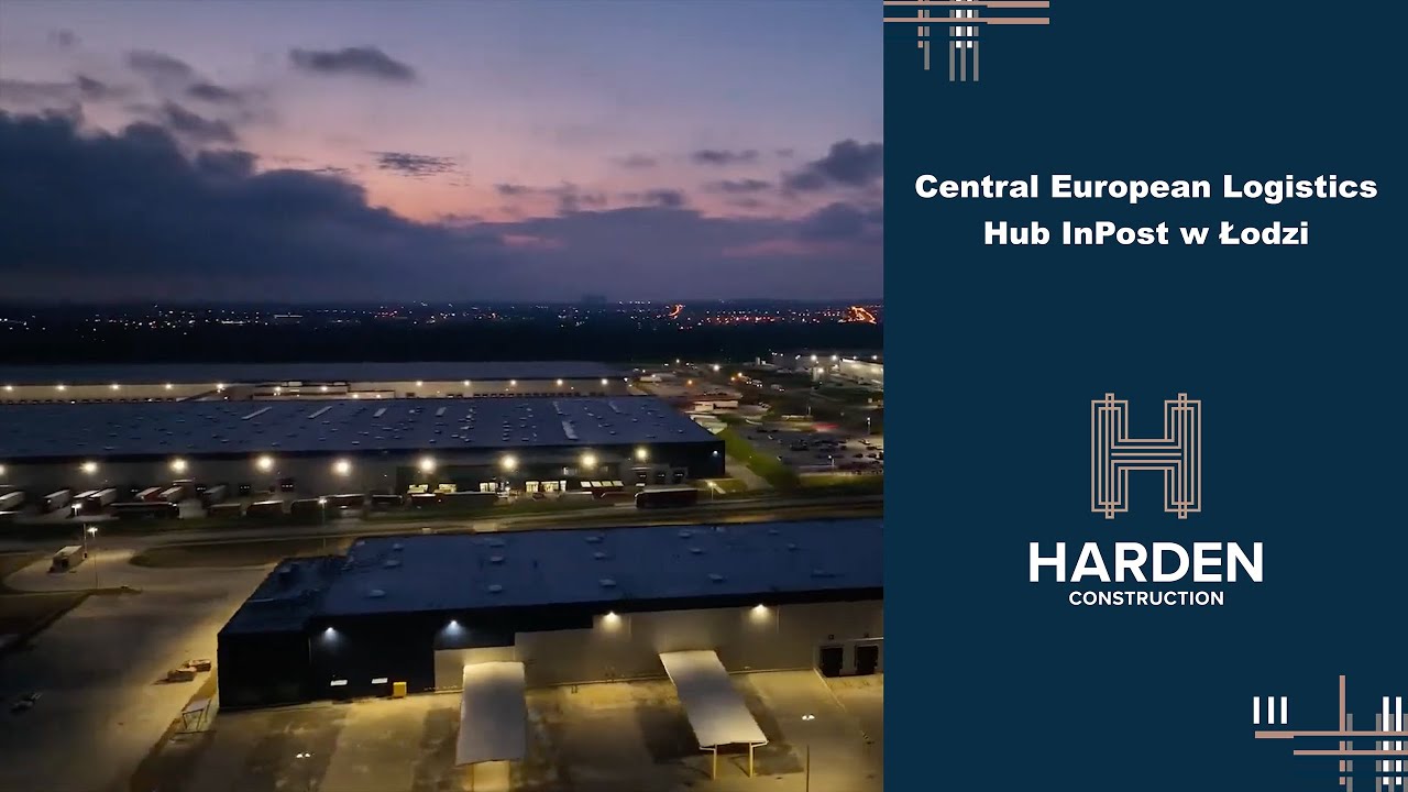 Central European Logistics Hub InPost w Łodzi - YouTube