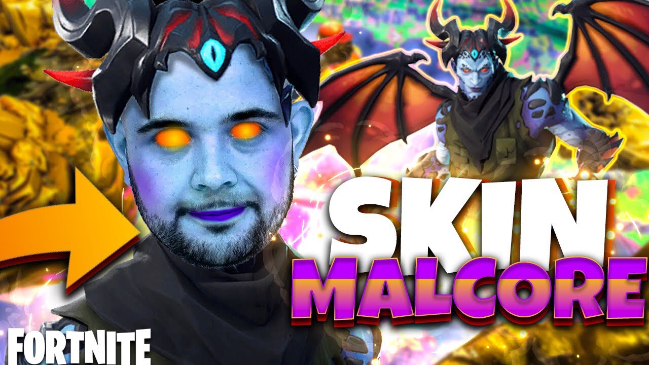 Fortnite : La Skin Malcore e il Mio Elicottero xD - YouTube