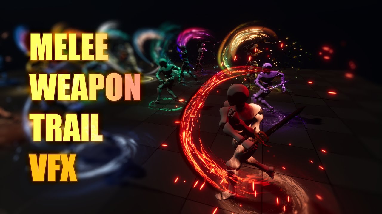 #Showcase | Melee Weapon Trails VFX - Slash Trails & Impact Effects for ...