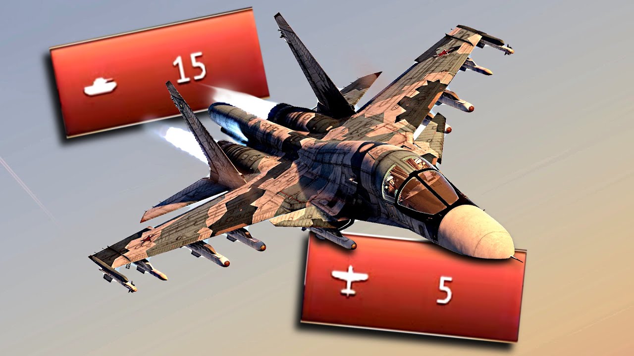 Easiest CAS in the GAME? - Su-34 20 KILL CAS game | War Thunder - YouTube
