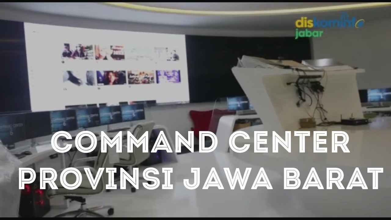 Command Center Provinsi Jawa Barat 2019 - YouTube