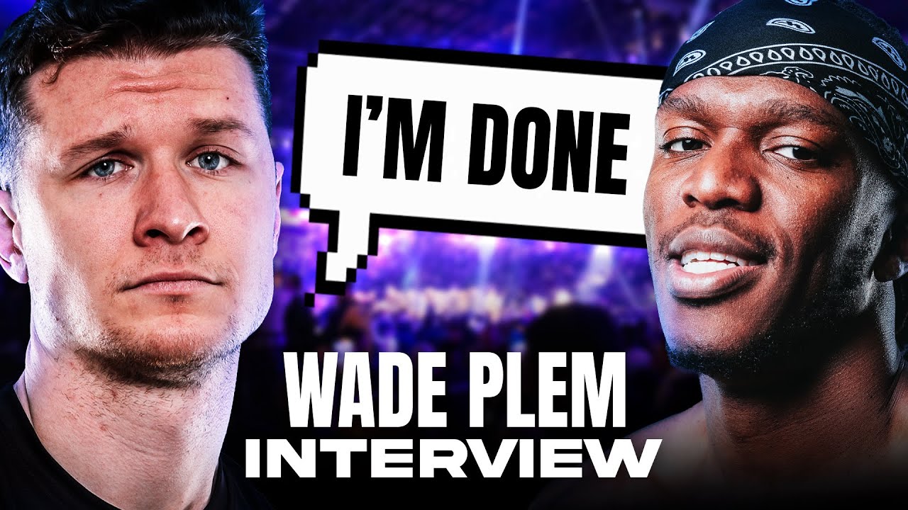 Wade Plem QUITS YOUTUBE BOXING - KSI feud, Kingpyn bankruptcy and ...