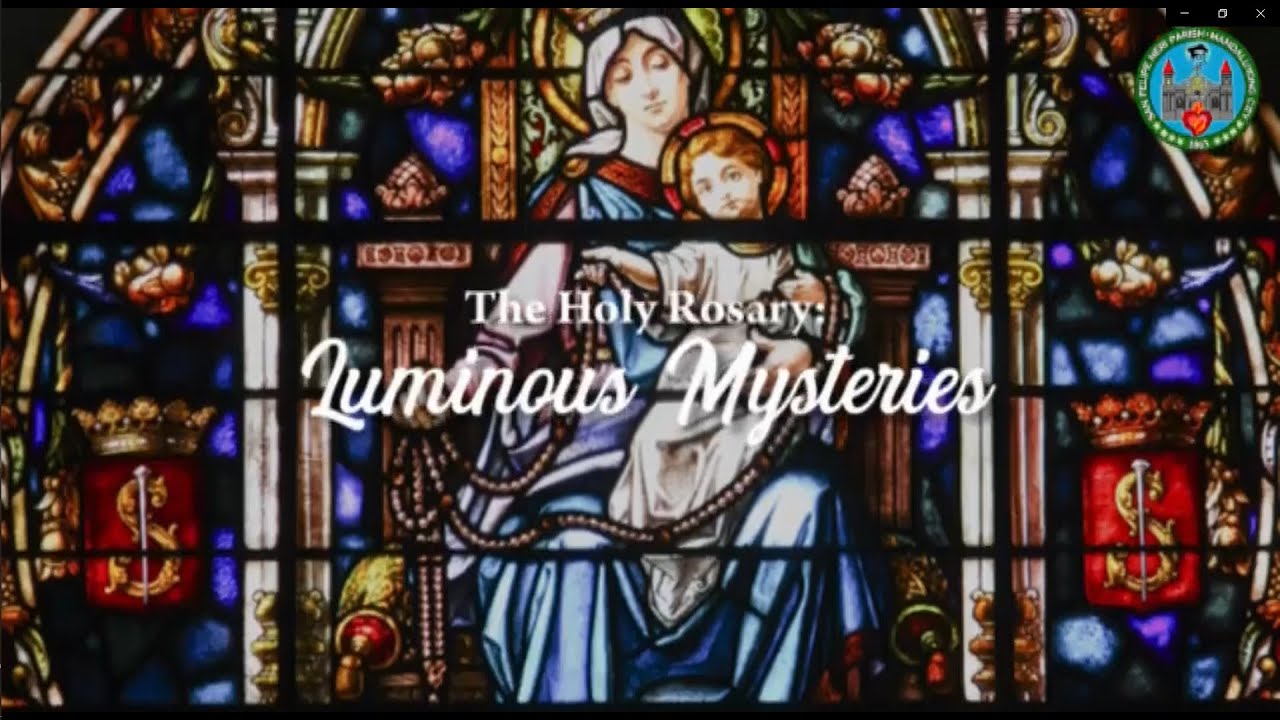 The Holy Rosary: Luminous Mysteries - YouTube