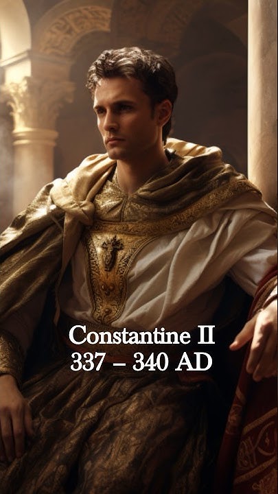 The Rise and Fall Of Emperor Constantine ll | 337 – 340 AD | #shorts # ...