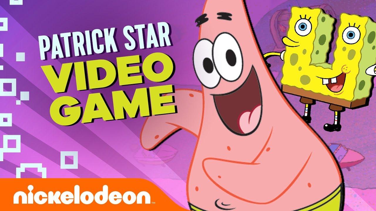 Patrick Star Goes on an 8-Bit Video Game Adventure! 🎮LEVEL 5 | Nick ...