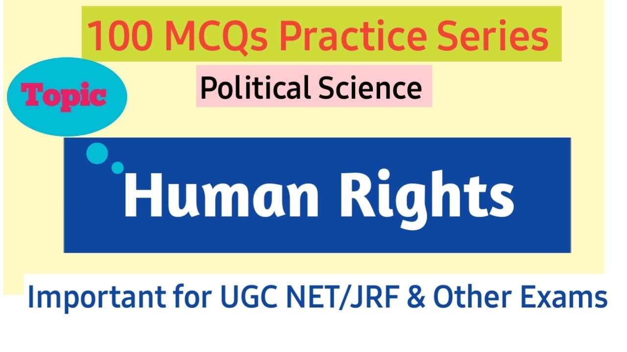 Multiple choice questions - Human Rights || 100 MCQs ||Part 1 ...