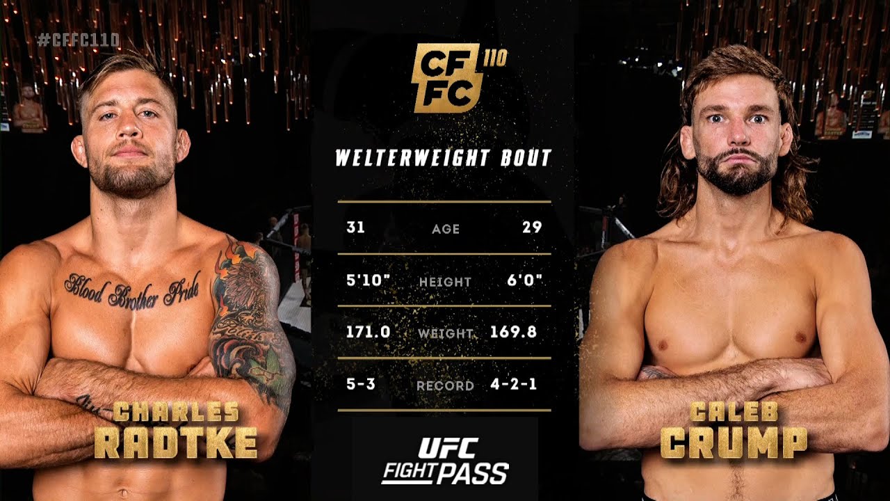 CFFC 110: Charles Radtke vs Caleb Crump | July 14, 2022 - YouTube