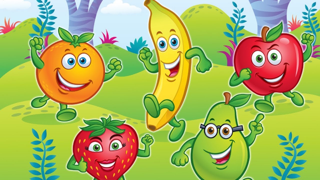 The Fruits Song | Learn Fruits Names for Nursery Kids Part - 1 | Kids ...