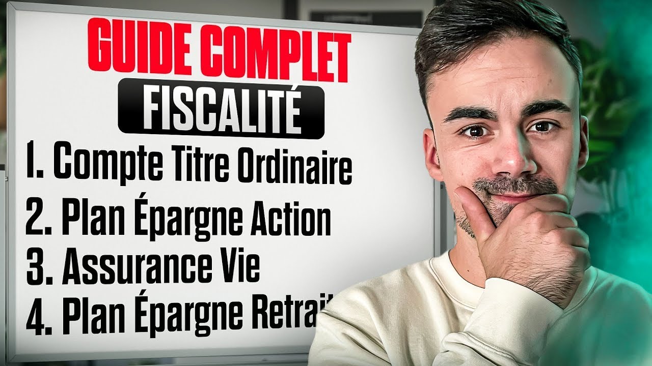 Tout comprendre à la fiscalité en bourse (CTO, PEA, AV, PER) - YouTube