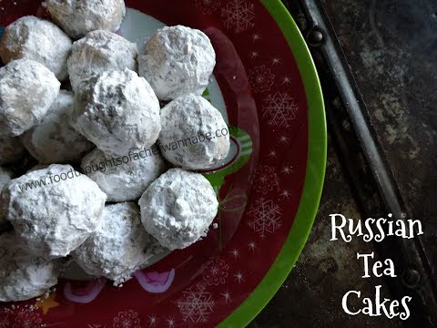 FoodThoughtsOfaChefWannabe: Russian Tea Cake Christmas Cookies