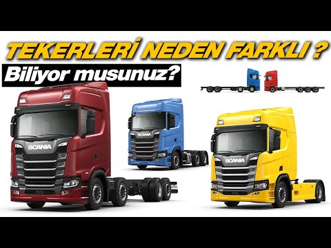 4x2, 6x4, 8x4 Aks Çeşitleri Neden Farklı?