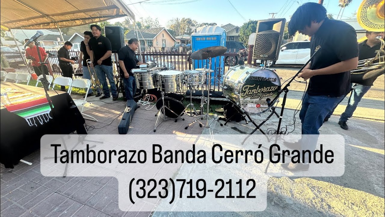 Tamborazo Banda Cerro Grande (323)719-2112 - YouTube