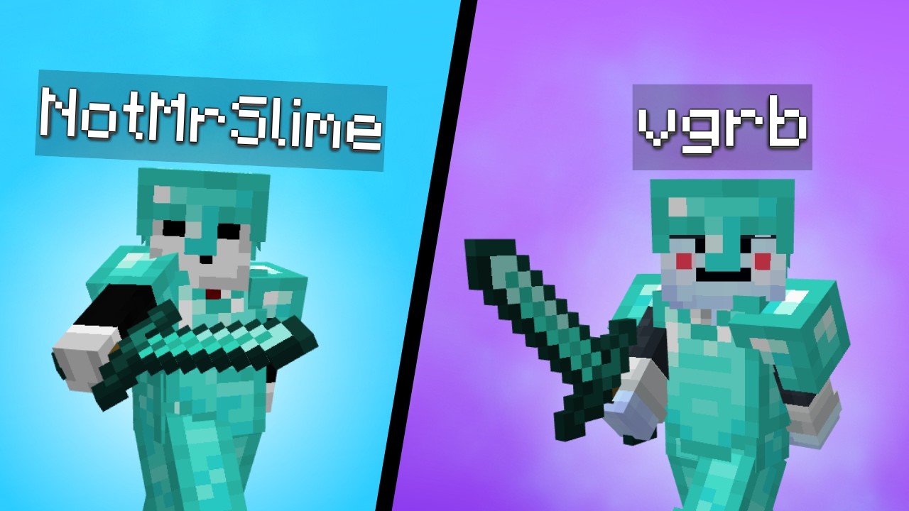 vgrb vs. NotMrSlime - LT3 Sword Test - YouTube