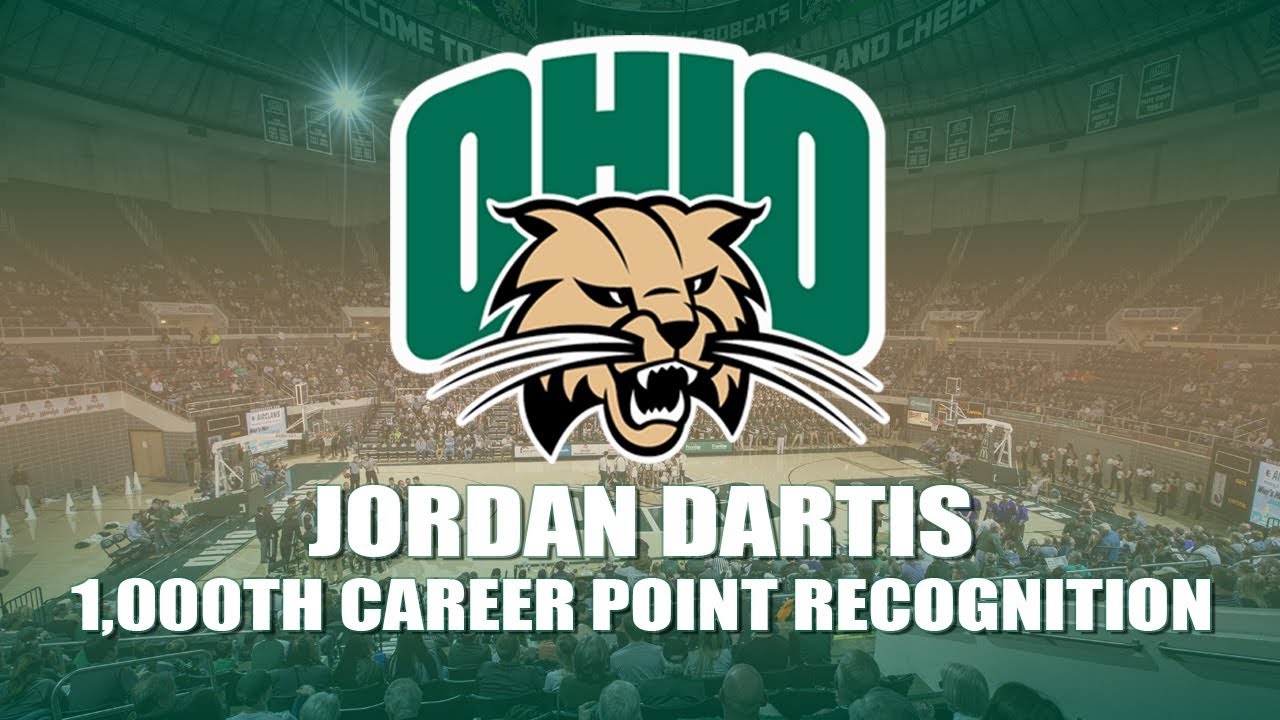 Ohio Men's Basketball 2017-2018: Jordan Dartis 1,000th Career Point ...