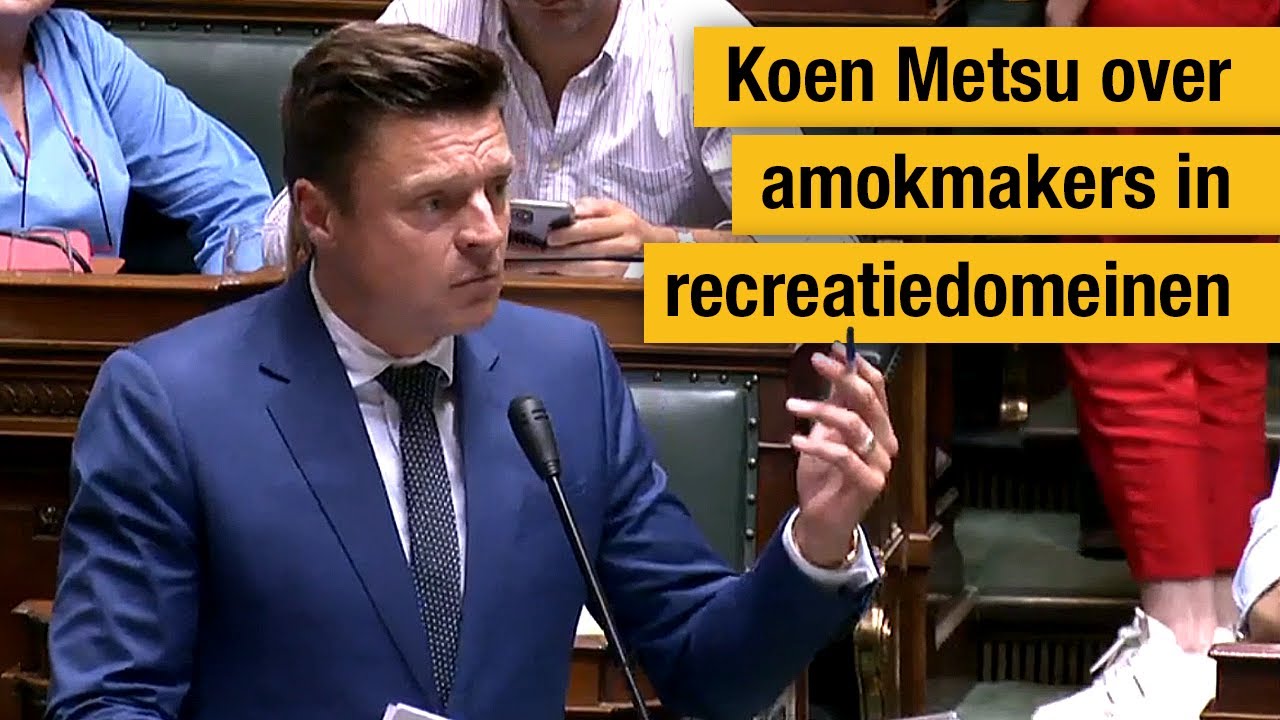 Koen Metsu over amokmakers in recreatiedomeinen - YouTube