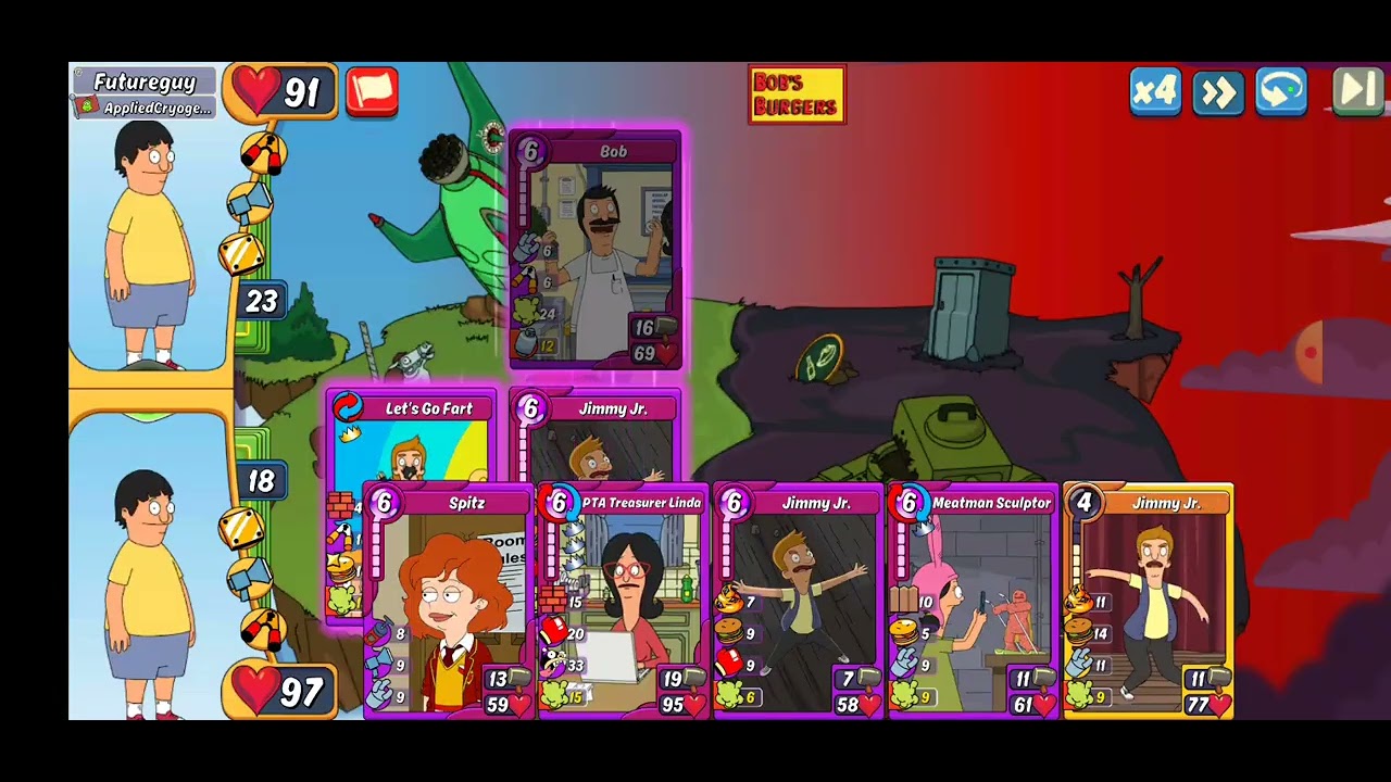 Animation Throwdown - Bob's Burgers Rumble Match 2 - YouTube