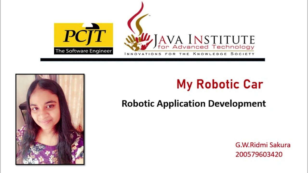 Obstacle Avoiding Bluetooth Robot Car | Java Institute | Robotic Application Development - YouTube