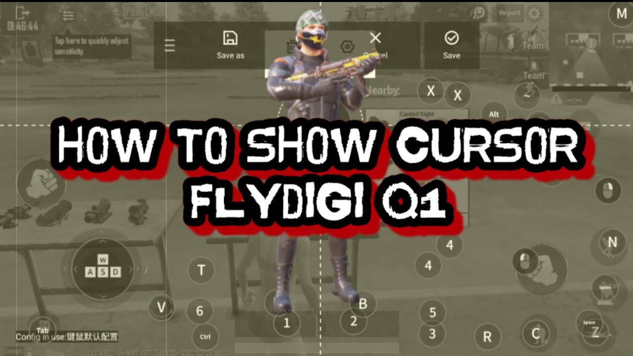 HOW TO SHOW CURSOR ON FLYDIGI Q1 Flydigi Q1 Gameplay PUBG Mobile HOW TO SHOW CURSOR ON FLYDIGI Q1 Flydigi Q1 Gameplay PUBG Mobile