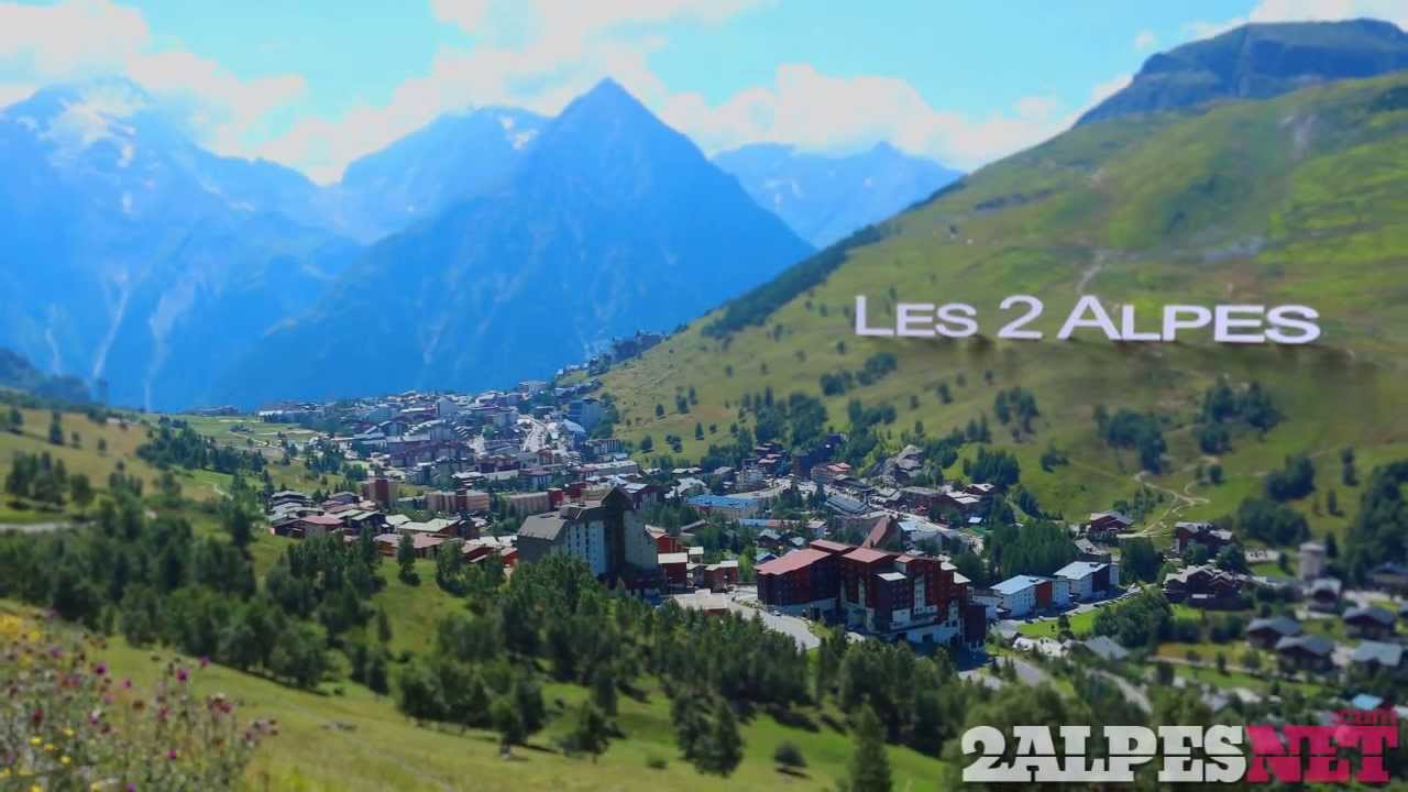 Summer in Les 2 Alpes - YouTube