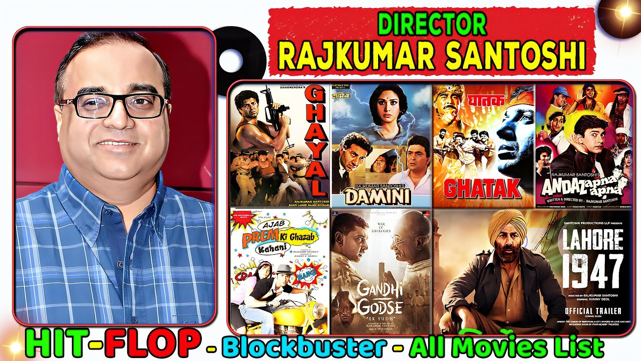Rajkumar Santoshi Hit and Flop All Movies List | Box Office Collection ...