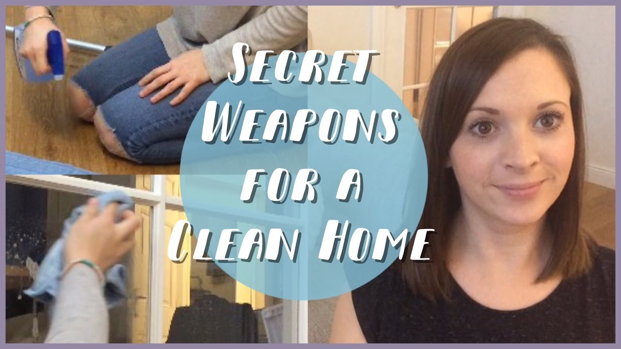 Cleaning Supplies | Secret Weapons for a Clean Home! - YouTube