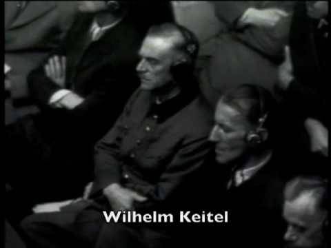 Nuremberg Day 218 Keitel Judgment - YouTube